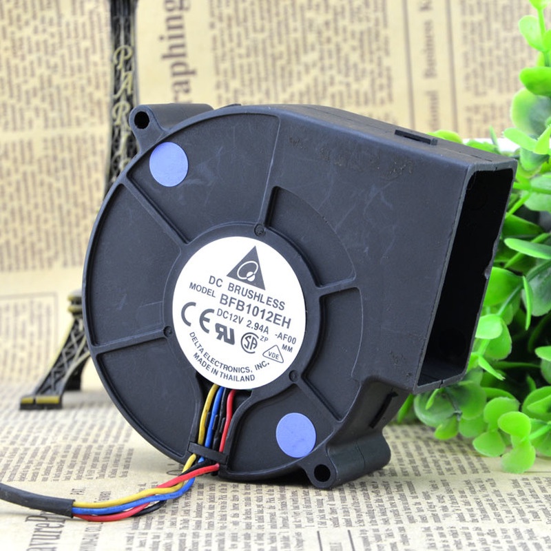 New CPU Cooling Fan For Delta BFB1012EH 9733 12V 2.94A Double Ball Air ...