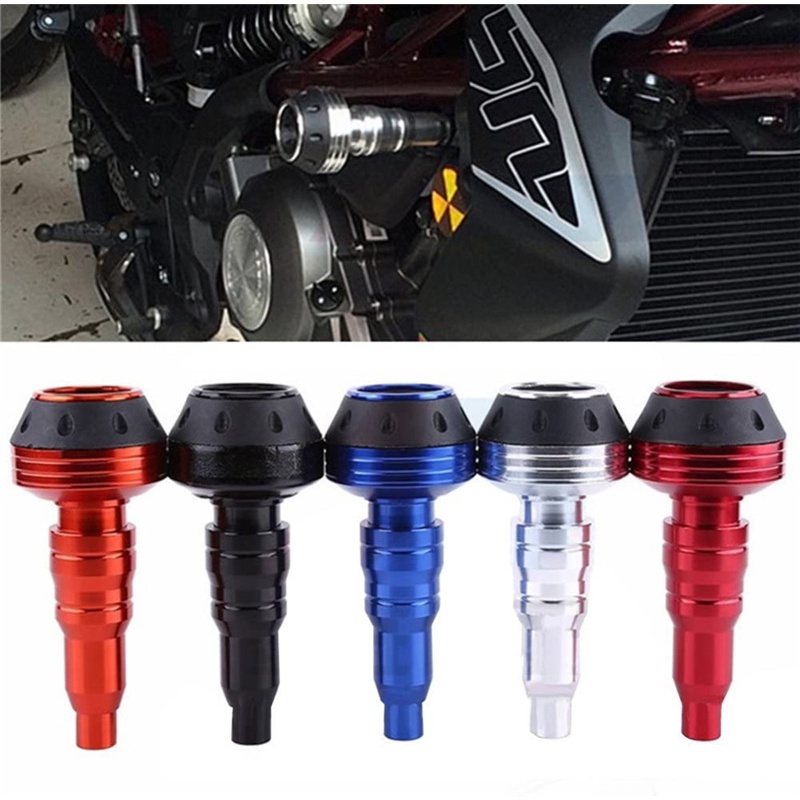 RONXMOR 1pc/2pcs Universal Motorcycle 10mm Frame Slider M10 Falling ...