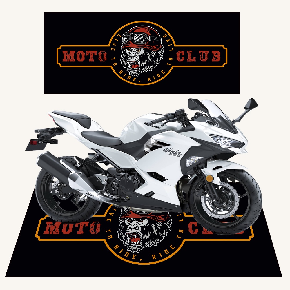 Customize Motorcycle Display Carpet Floor Garage Racing Electric ...