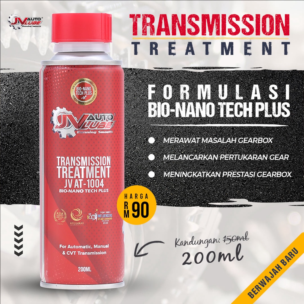 GEARBOX TREATMENT OIL Jv Auto Lube Auto Transmission Manual Atf Dsg Cvt Bio-Oil Teachnology ...