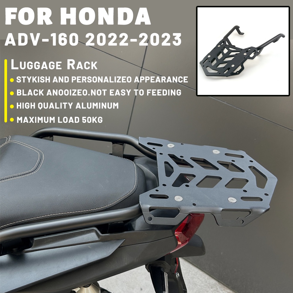 MTKRACING For HONDA ADV160 ADV 160 2022-2023 Rear Carrier Luggage Rack ...