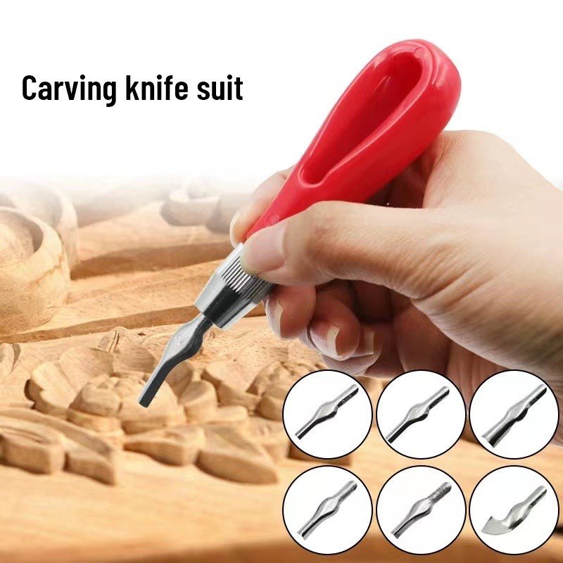 Six head printmaking carving tool set creative production tools ...