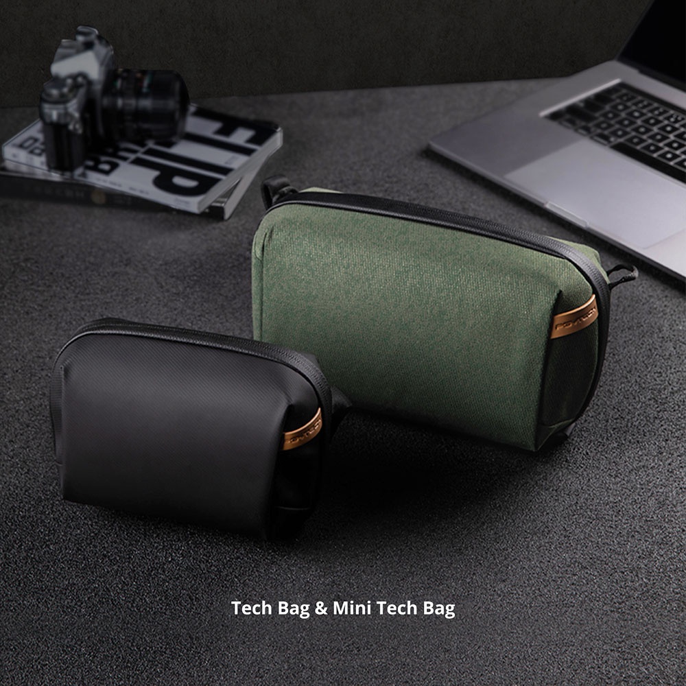 PGYTECH Tech Organizer Pouch Waterproof Small Electronics Tech Bag ...
