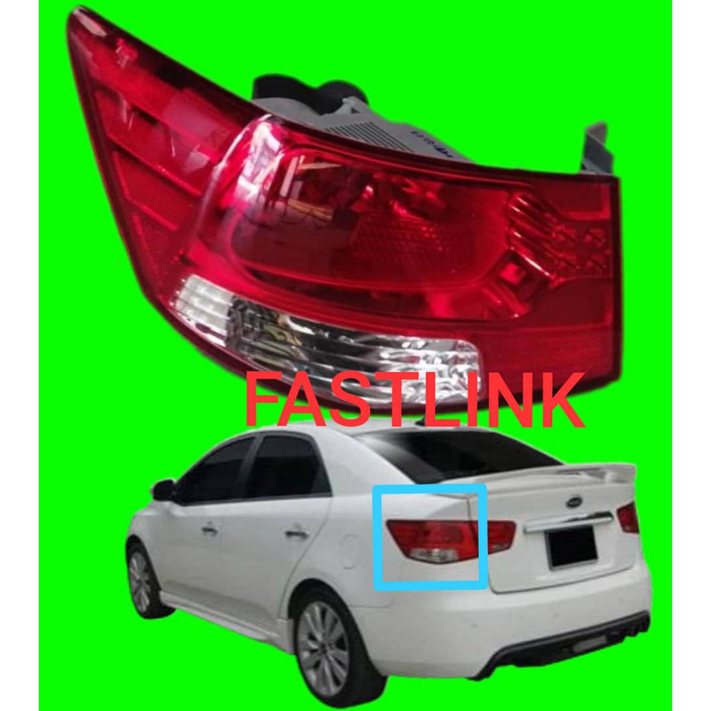 Kia Forte Tail Lamp Rear Light Lampu Belakang Body 100% New High ...
