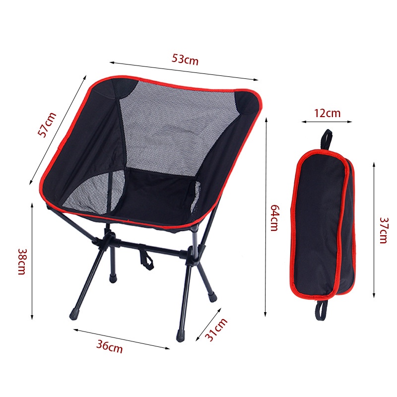 Camping Chair Foldable Moon Chair Outdoor Folding Chair Portable Picnic ...
