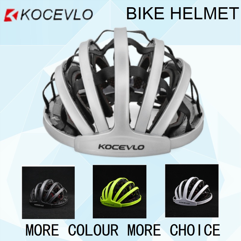 KOCEVLO Foldable Bike Helmet Road Cycling Portable Helmet Riding Men ...