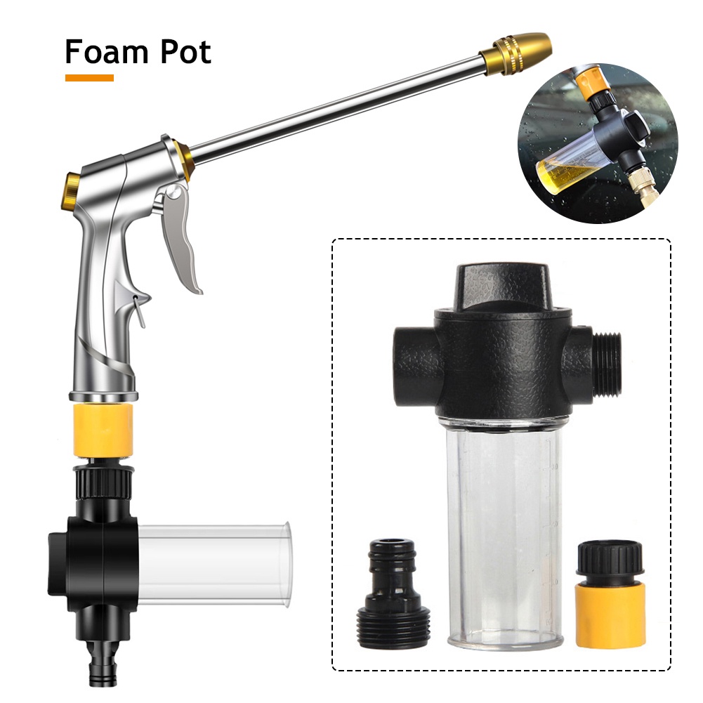 1 set foam launches snow sprayer pot washer high pressure gun car ...