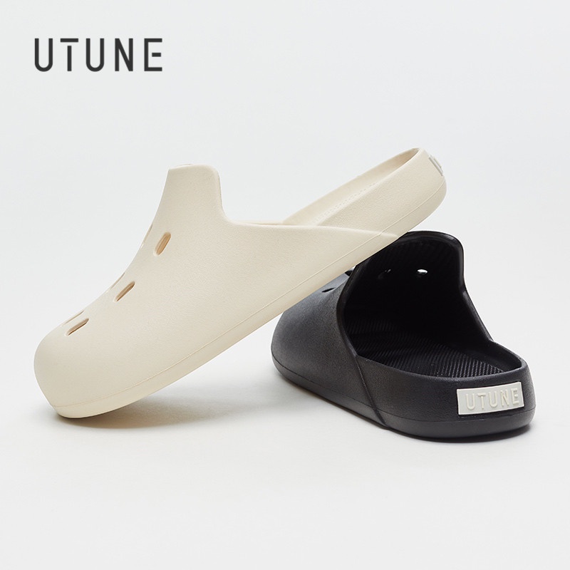 UTUNE Mules Shoes For Women Men Couples Summer Outdoor Slippers Indoor ...