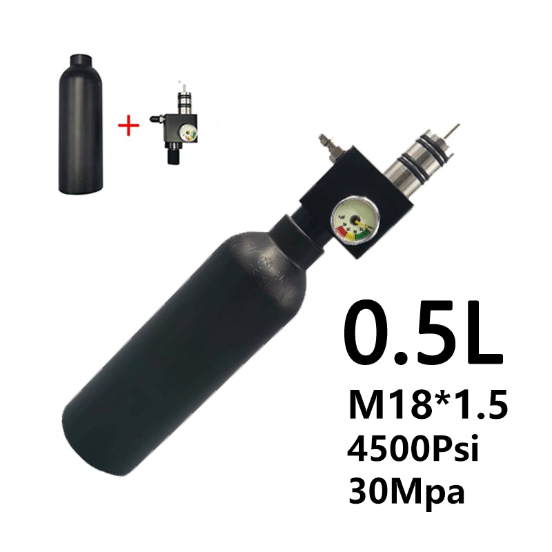 Tank Bottle Regulator Valve PCP Tank Cylinder Air Diving Tank Cylinder ...