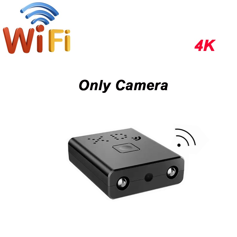 4K Full HD1080P Mini ip Cam XD WiFi Night Vision spy Camera IR-CUT ...