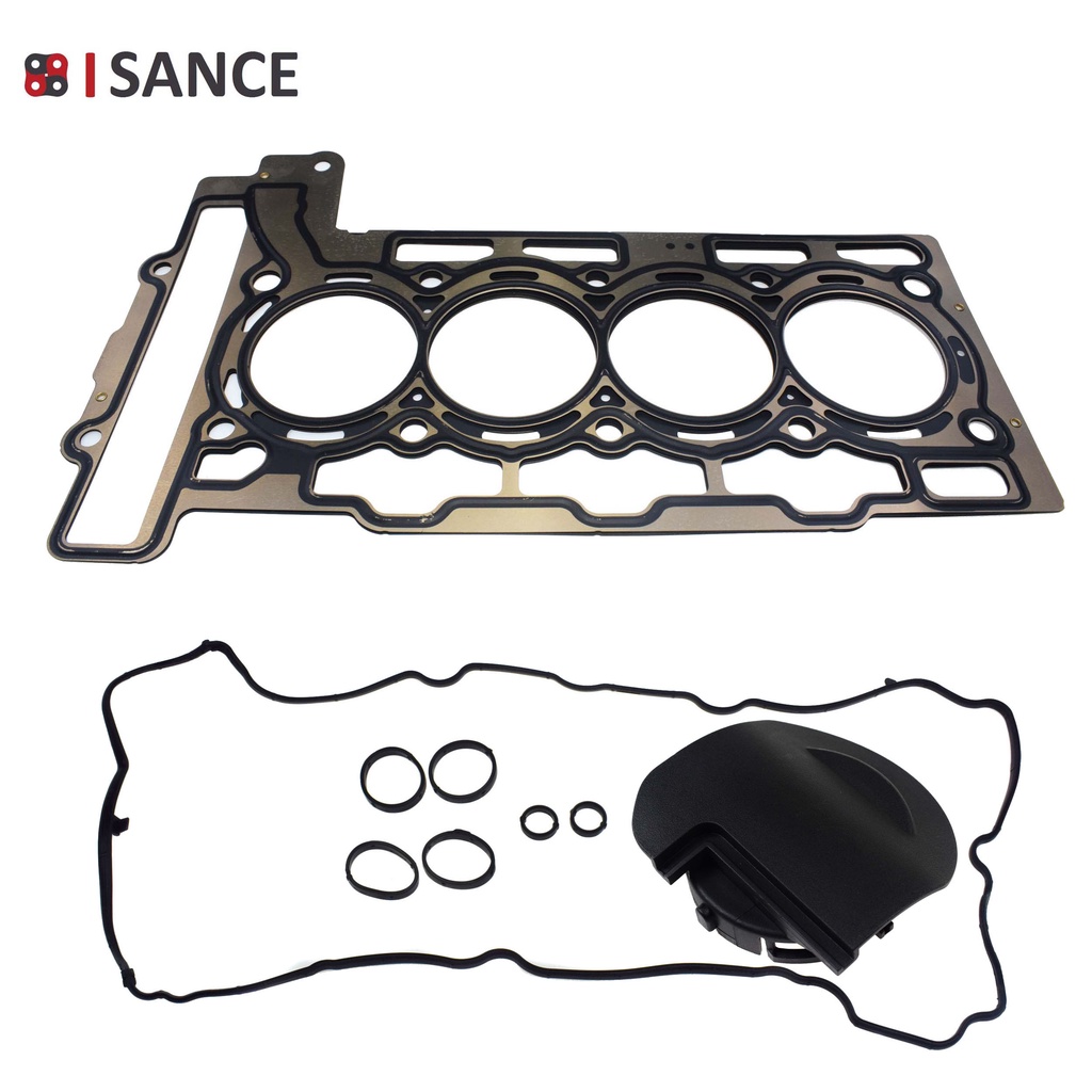 Engine Valve Cover & Cylinder Head Gasket Seal & PCV Vent Valve For 1 ...