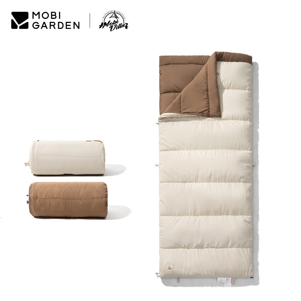 MOBI GARDEN Camping Sleeping Bag Portable Travel Outdoor Hiking Warm ...