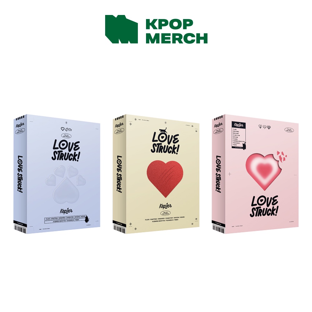 Kep1er - 4th Mini Album [ LOVESTRUCK! ] | Shopee Malaysia