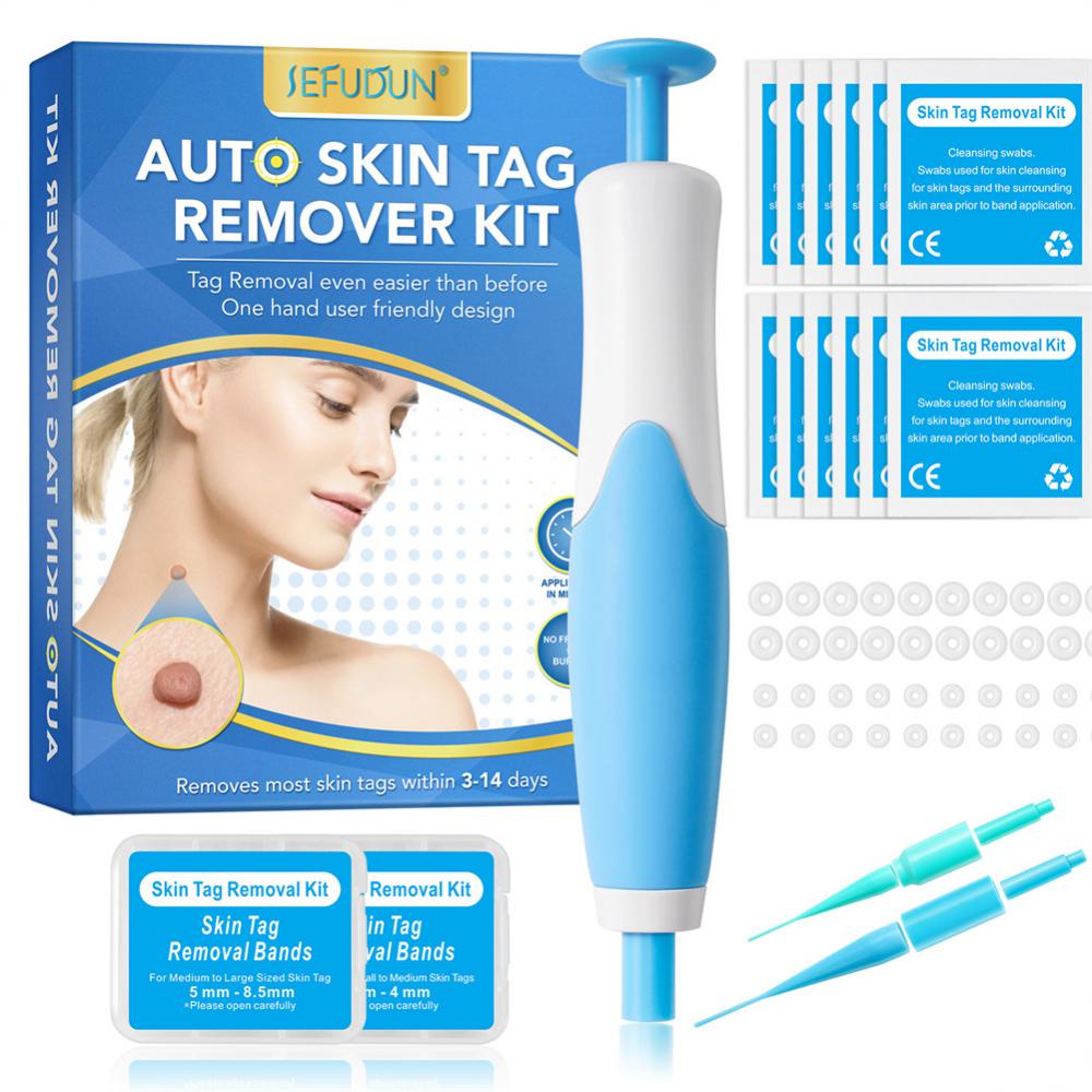 Auto Skin Tag Remover 2-in-1 Painless Mole Wart Remover Skin Tag ...