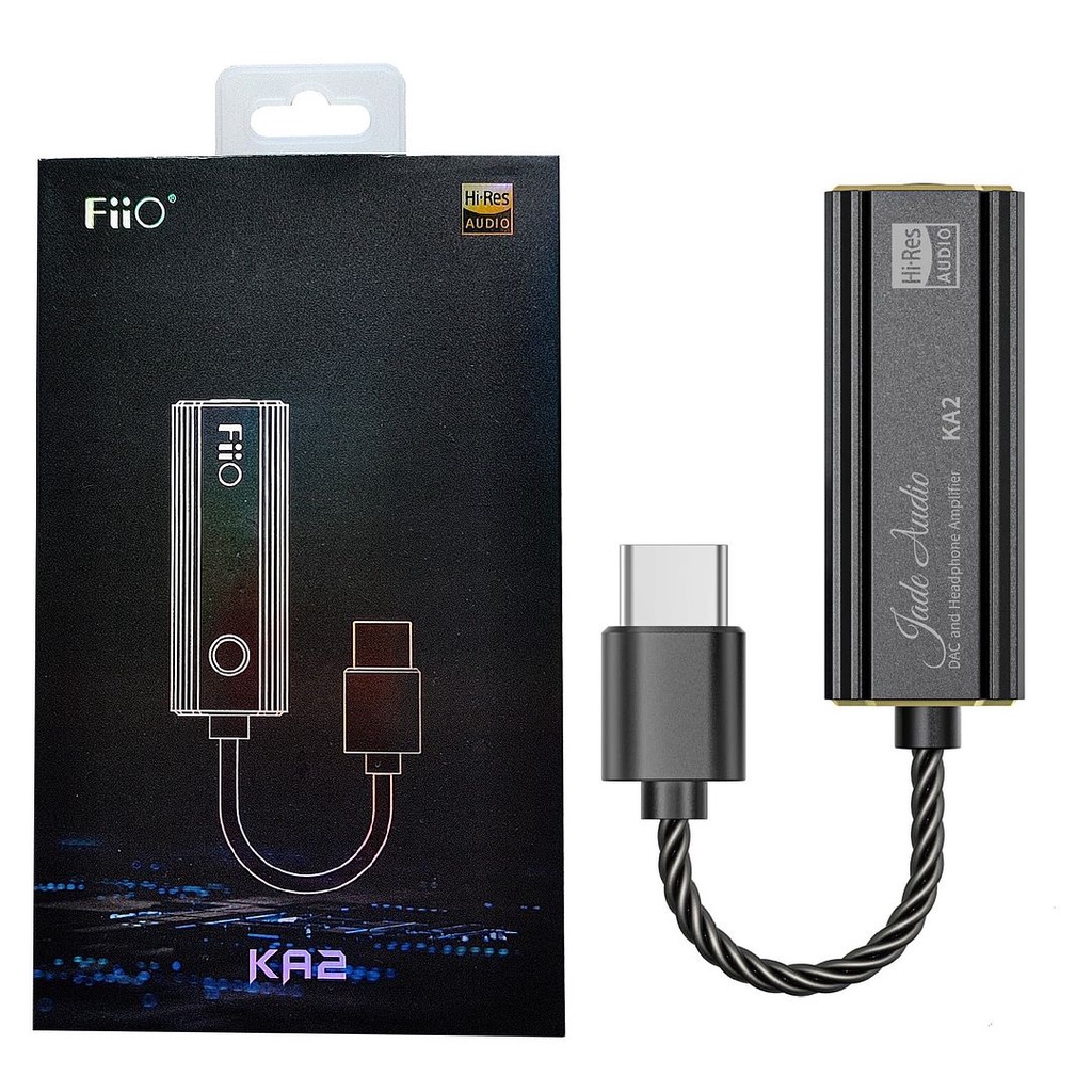 FiiO KA2 Compact DAC and Headphone Amplifier (USB Type-C) for Android ...