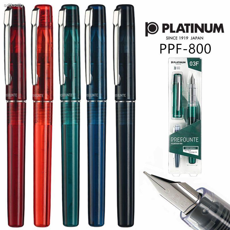 PLATINUM PLATINUM Fountain Pen PPF-800 Set Students Use Calligraphy ...