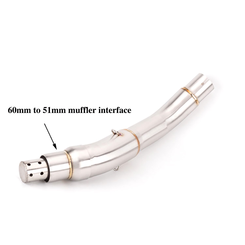 Modified For QJMOTOR J600 QJ600 QJ600GS SRK600 Motorcycle Exhaust Mid ...