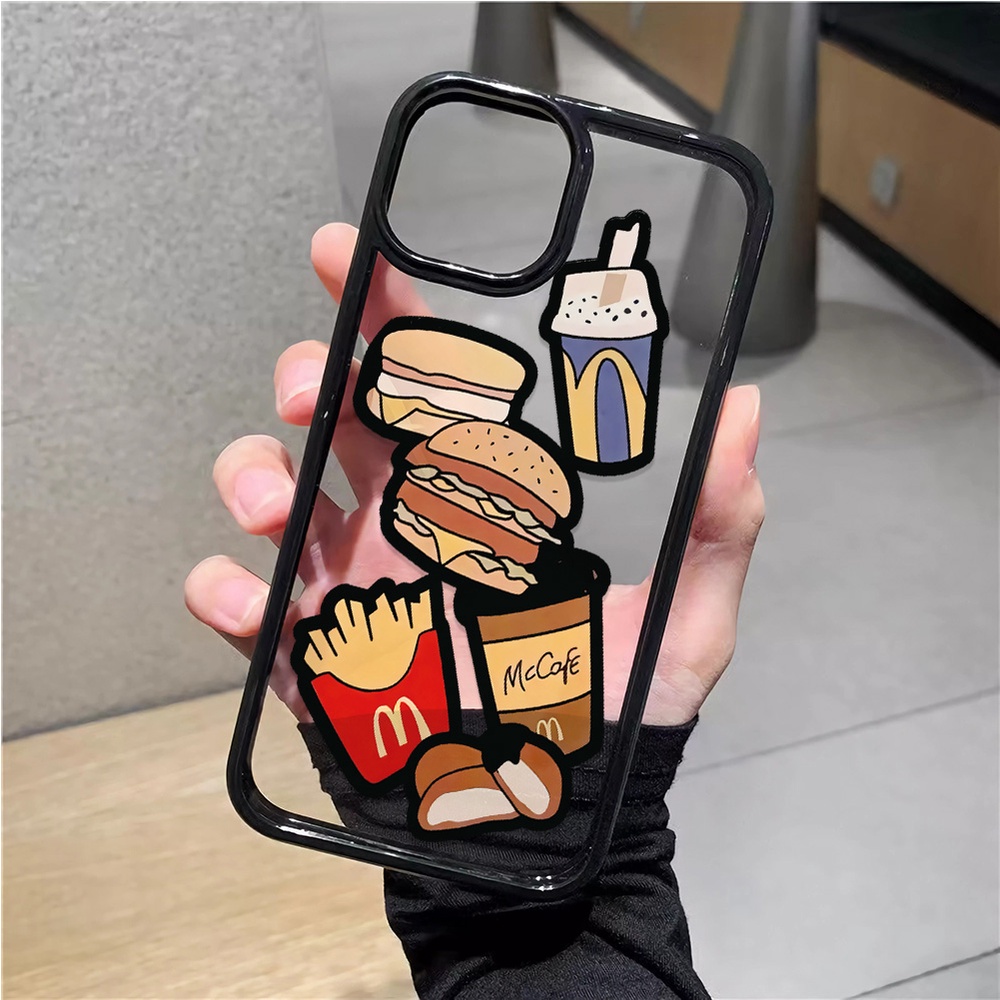 Acrylic transparent hard case for iphone 14promax 11 13 12 7Plus 8 X XS ...