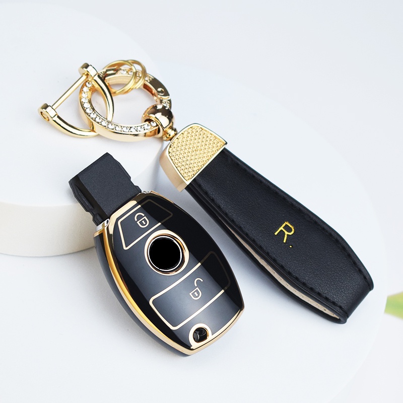 2/3 Buttons TPU Car Remote Key Case Cover Shell Fob Auto Keychain ...