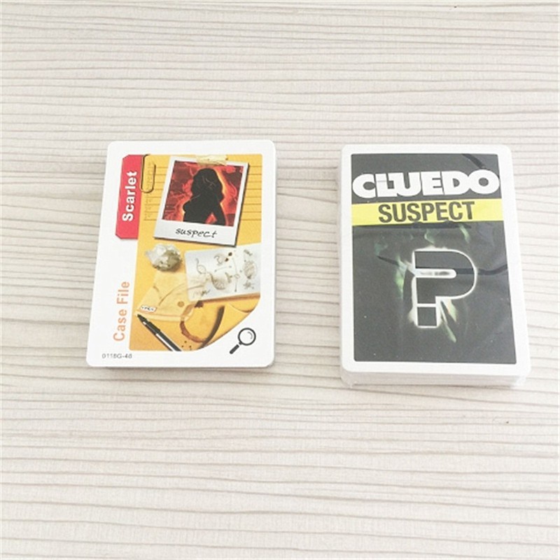 Cluedo Suspect board Game Mental Logical Reasoning Card Game English ...