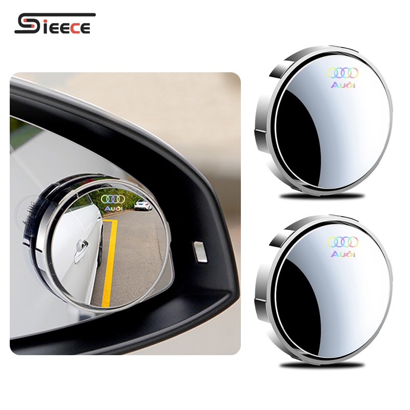 Sieece 2PCS Car Blind Spot Mirror Rear View Wide Angle Mirror Car ...