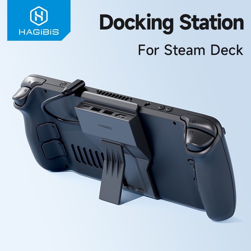 Hagibis Steam Deck Docking Station 4 in 1 Dock Holder Hub USB C to 4K ...