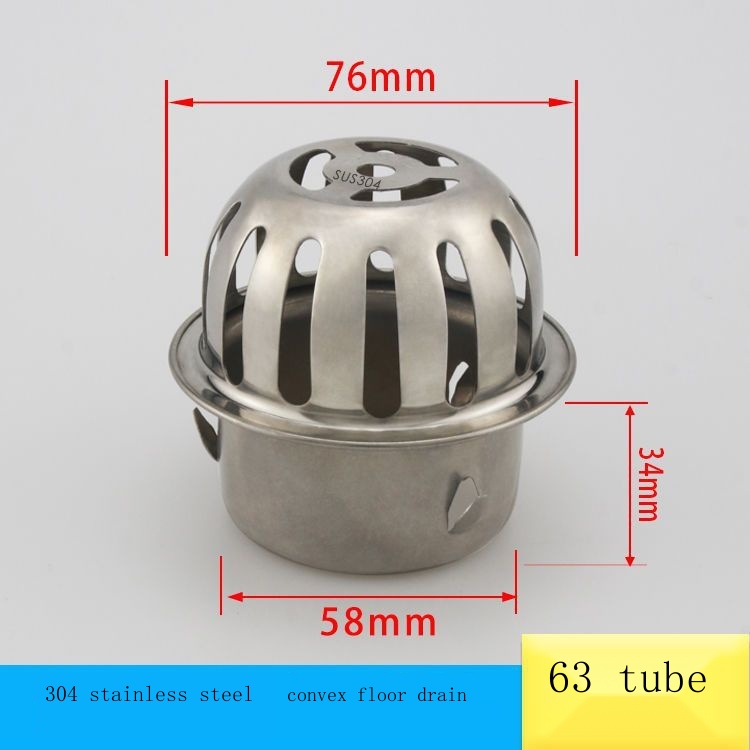 Longkang Lantai Penutup keluli tahan karat 304 pvc paip balkoni ...