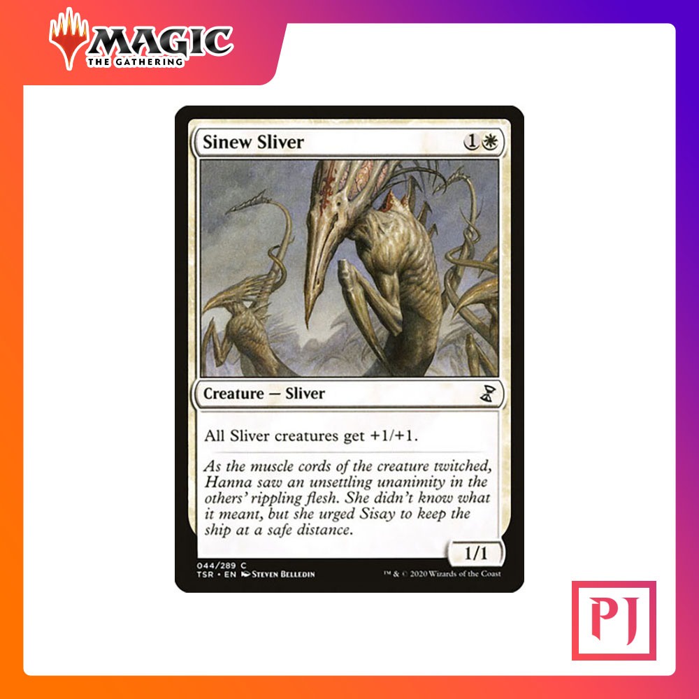 [MTG] Sinew Sliver [DST] [WHITE] [COMMON] [NORMAL] [ENG] (Magic Card ...