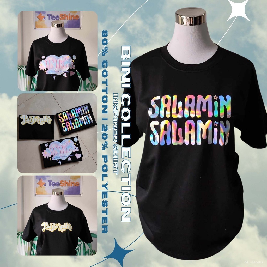 BINI COLLECTION SHIRTS PPOP INSPIRED | Shopee Malaysia