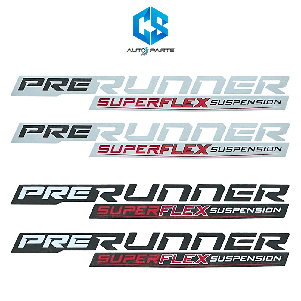 PRERUNNER SUPERFLEX Sticker-TOYOTA REVO Year 20-24 (Attached To The ...