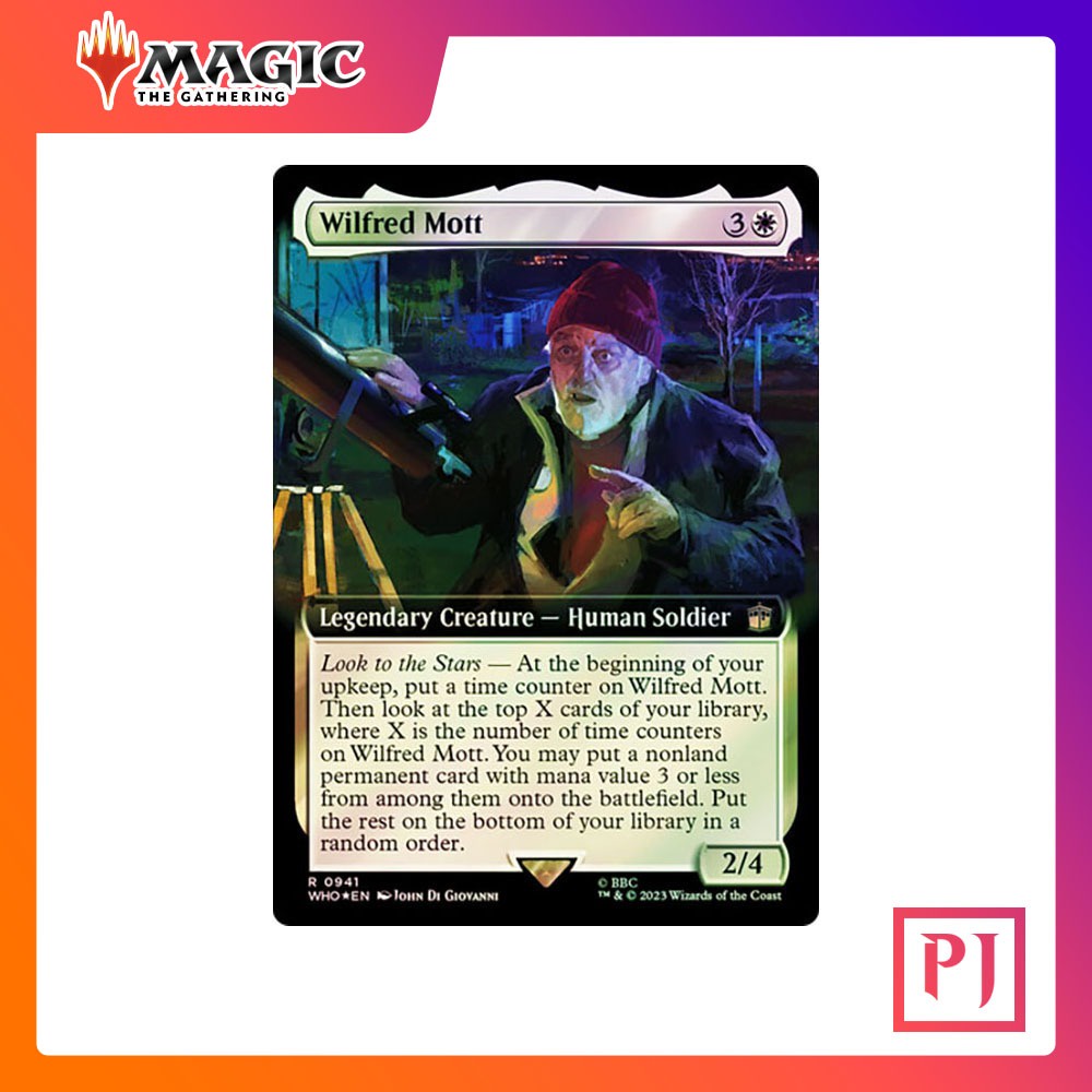 [MTG] Wilfred Mott (Extended Art) (Surge FOIL) [WOE] [WHITE] [RARE ...