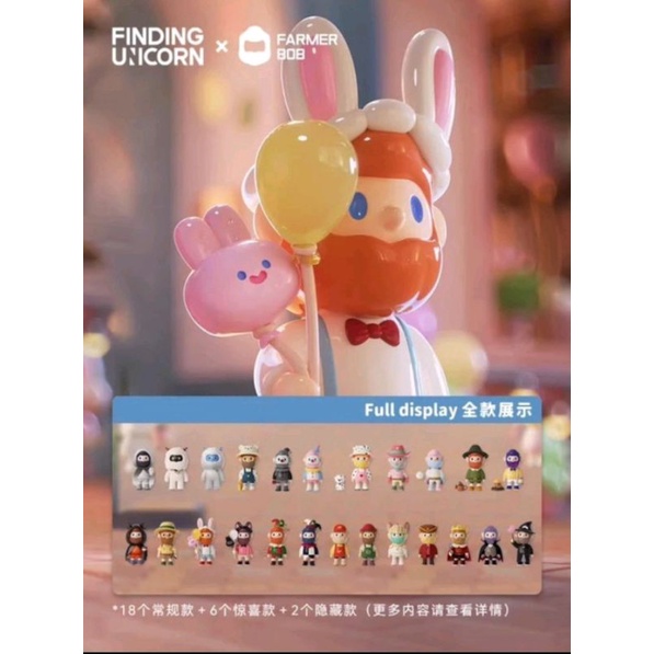 F BOB-Bobland Series (Art Toy/Designer Toy/Blind Box) | Shopee Malaysia