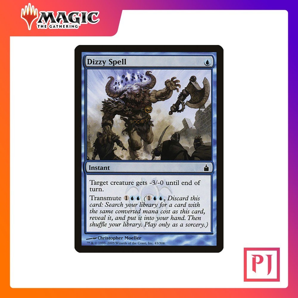 [MTG] Dizzy Spell [RAV] [BLUE] [COMMON] [NORMAL] [ENG] (Magic Card/Magic the Gathering) | Shopee ...