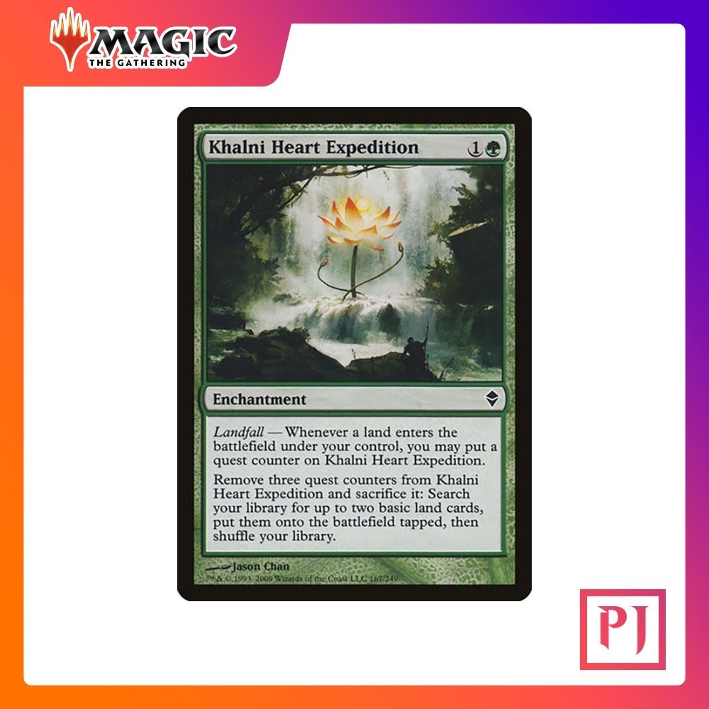 [MTG] Khalni Heart Expedition [ZEN] [GREEN] [COMMON] [NORMAL] [ENG ...