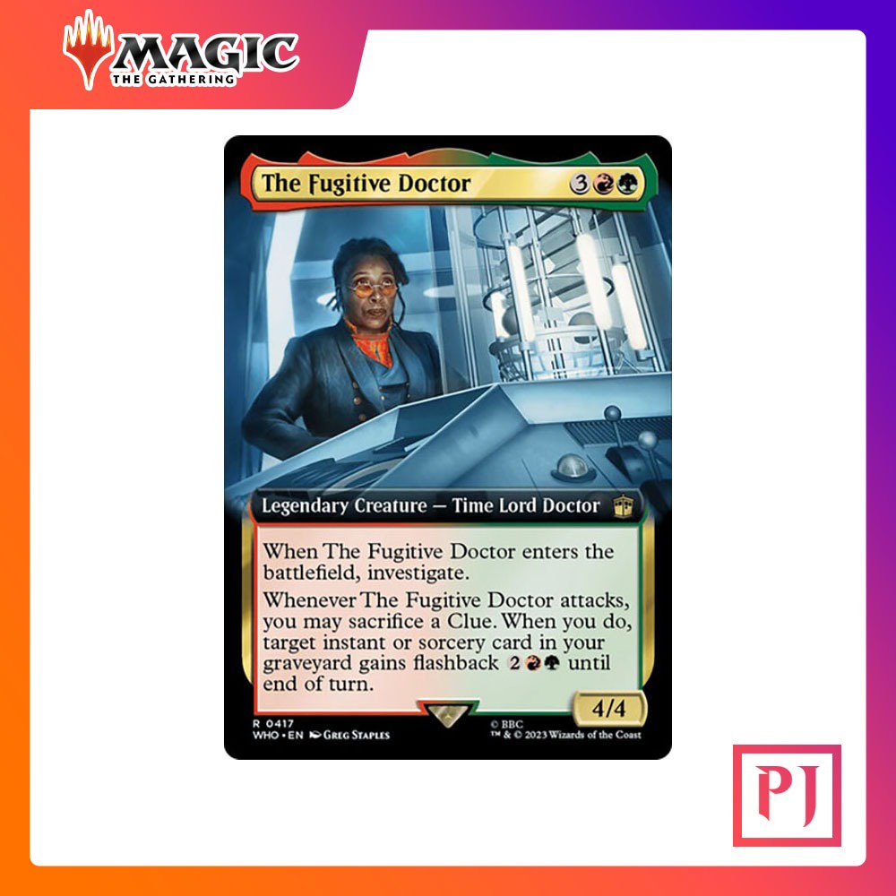 [MTG] the Fugitive Doctor (Extended Art) [WHO] [MULTI] [RARE] [NORMAL ...