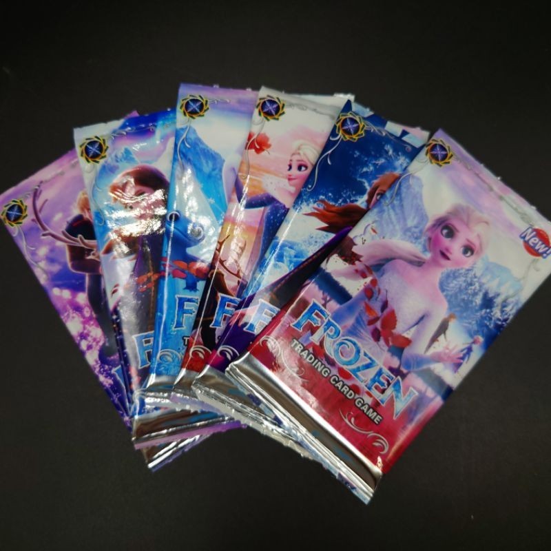Frozen Disney Princess Elsa Cards Per Pack! In 1 Pack Contains About 5 ...