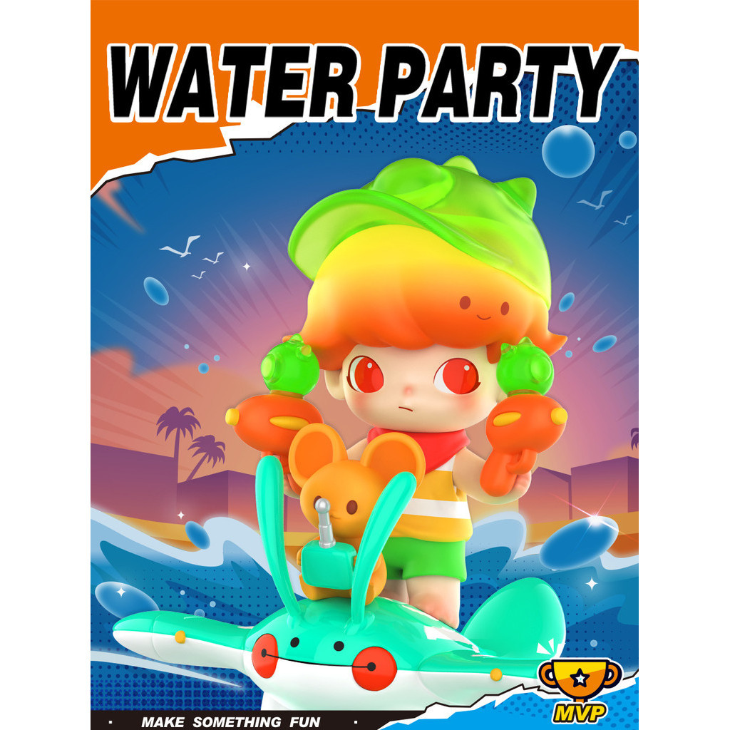 Spot goodsPOPMART Authentic Water Party Series Blind Box DIMOO ...