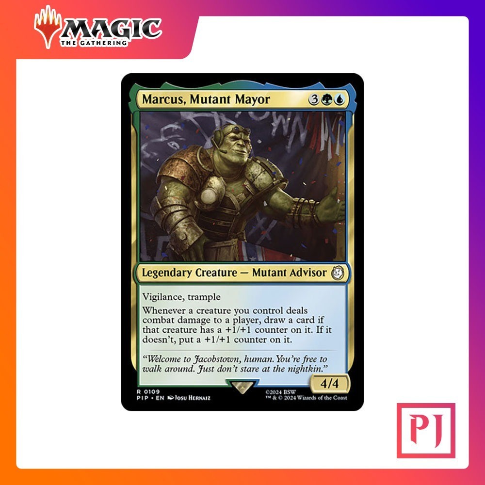 [MTG] Marcus Mutant Mayor-Fallout Commander [PIP] [MULTI] [RARE ...