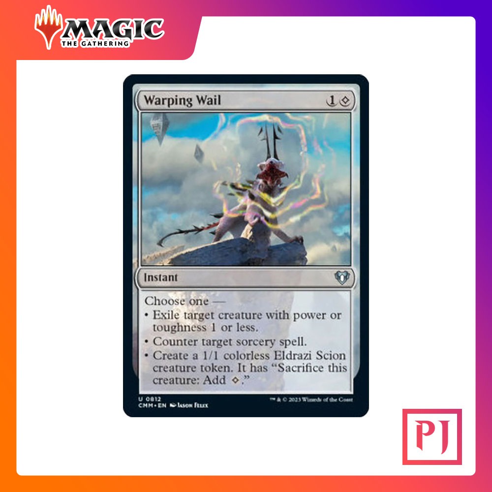 [MTG] Warping Wail [CMM] [CLEAR] [UNCOM] [NORMAL] [ENG] (Magic Card ...