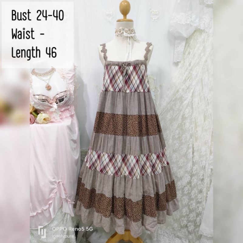 Long Japanese Dress The Cable Can't Be Second Hand. | Shopee Malaysia
