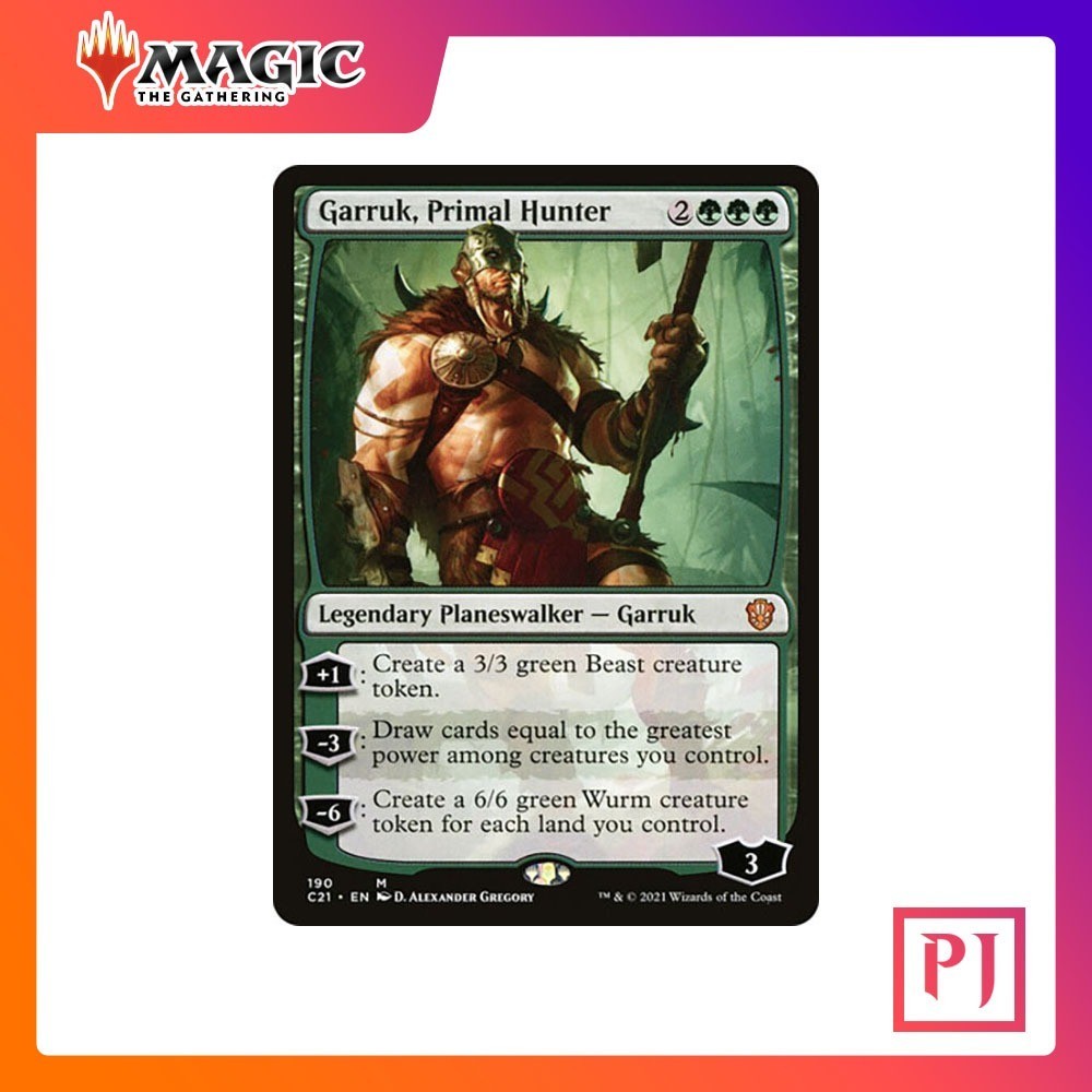 [MTG] Garruk Primal Hunter [C21] [GREEN] [MYTHIC] [NORMAL] [ENG] (Magic ...