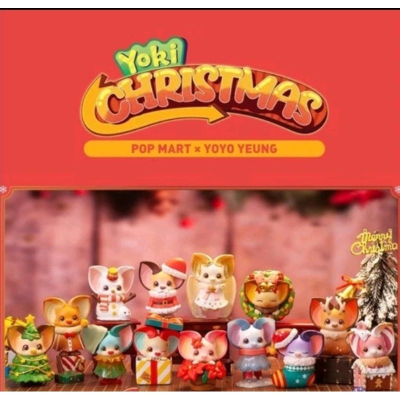 POPMART-Yoki-Christmas (Art Toy/Designer Toy/Blind Box) | Shopee Malaysia