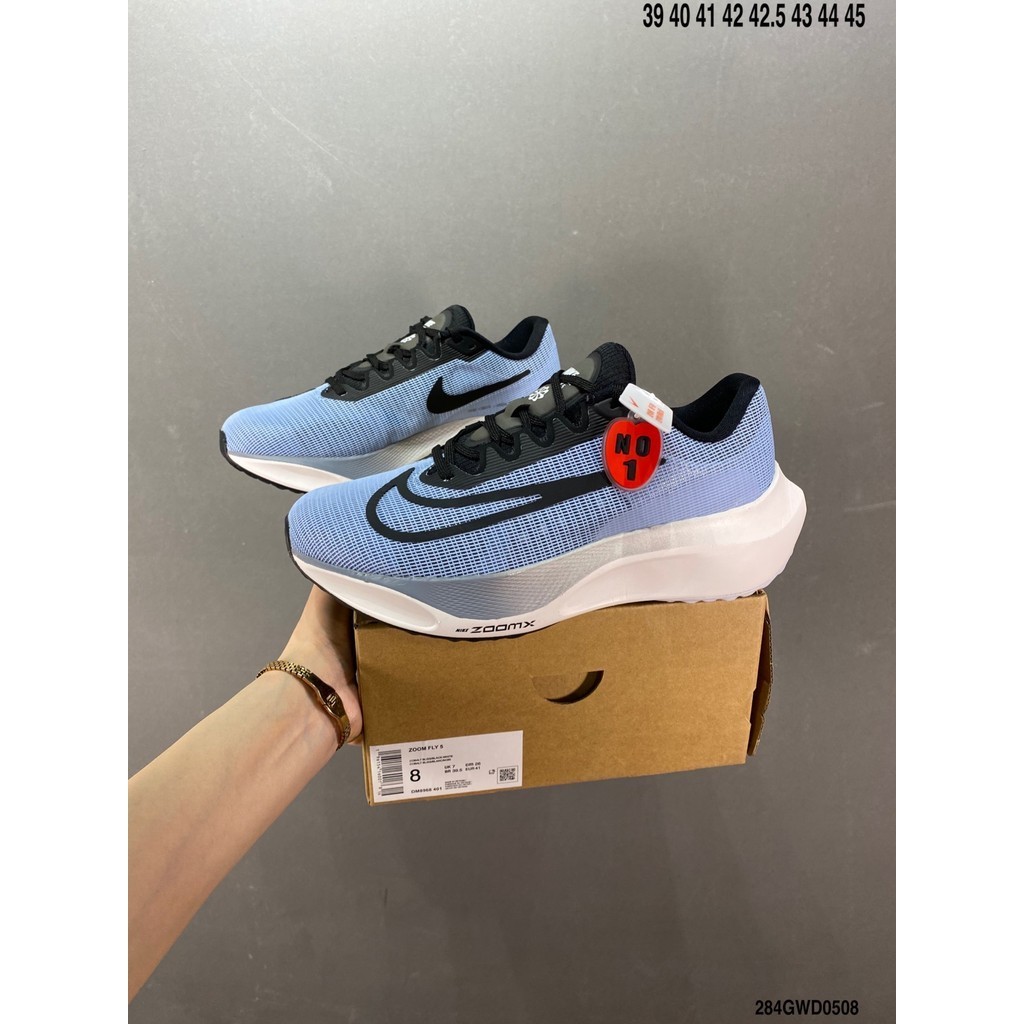 Nike Zoom Fly 5 Ultra Light Running Shoe REACT Foam with Carbon Fiber ...