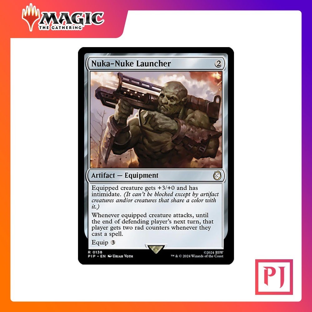 [MTG] Nuka-Nuke Launcher-Fallout Commander [PIP] [ARTIFACT] [RARE ...