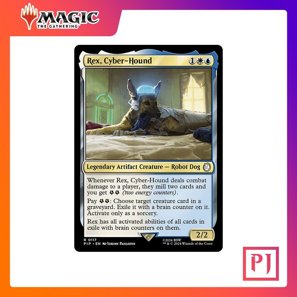 [MTG] Rex Cyber-Hound-Fallout Commander [PIP] [MULTI] [RARE] [NORMAL ...