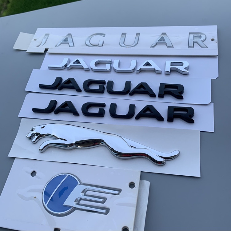 Ready Stock JAGUAR JAGUAR Car Logo Word Logo XF XE XJL Modified Trunk ...