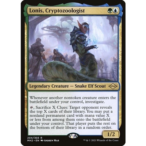[MTG] Lonis Cryptozoologist [NCC] [MULTI] [RARE] [NORMAL] [ENG] (Magic ...