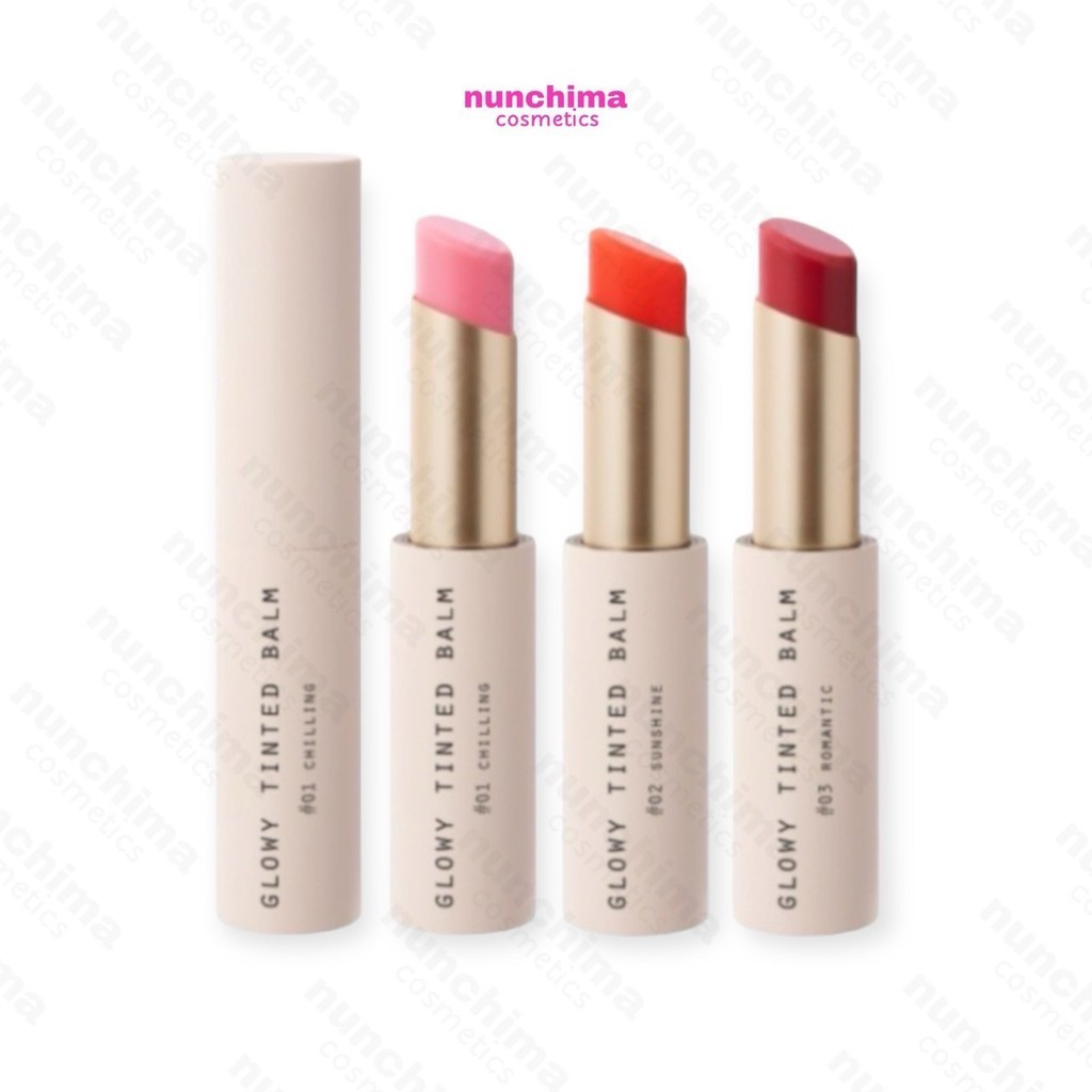 OD5004 ODBO Glowy TInted Balm Glow Tint Lip Care | Shopee Malaysia