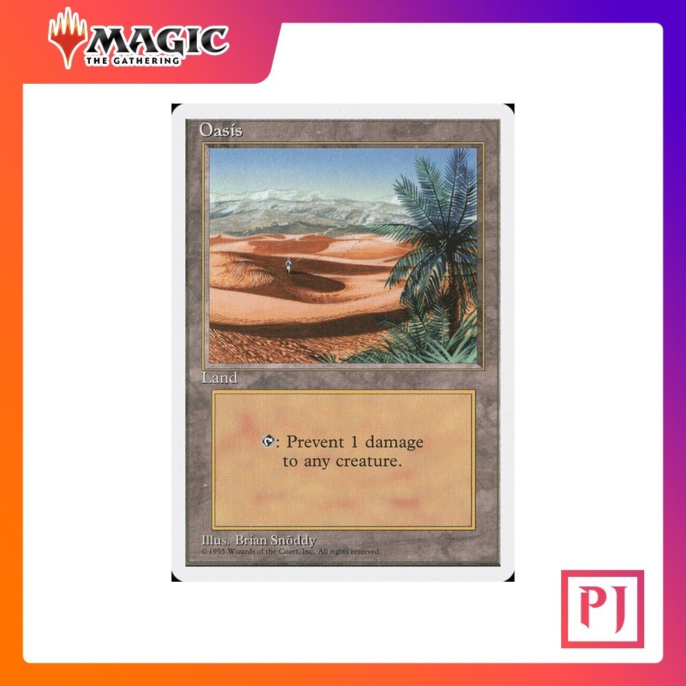 [MTG] Oasis [4TH] [LAND] [UNCOM] [NORMAL] [ENG] (Magic Card/Magic the ...