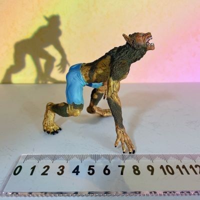 Papo Werewolf Simulation Animal Mythology Magic Half Orc Character Doll ...